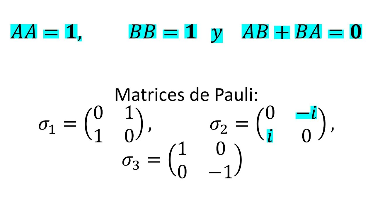 Cálculo Variacional con matrices de Pauli, dos dimensiones - YouTube