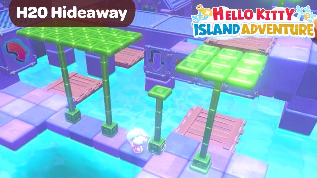 H2O Hideaway Puzzle Walkthrough 🧩 Hello Kitty Island Adventure - YouTube