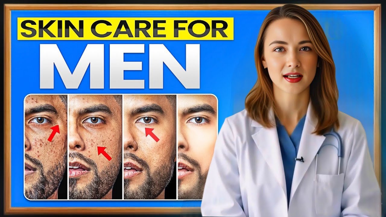 I Tried a Men's 5-Minute Skin Care Routine. #doctor #care #tips - YouTube