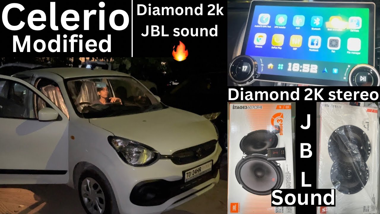 New Celerio 2024 Modified | Celerio Diamond 2K with amazing Sound ...