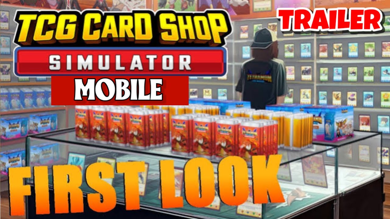 TCG CARD SHOP SIMULATOR MOBILE TRAILER | TCG CARD SHOP SIMULATOR MOBILE ...