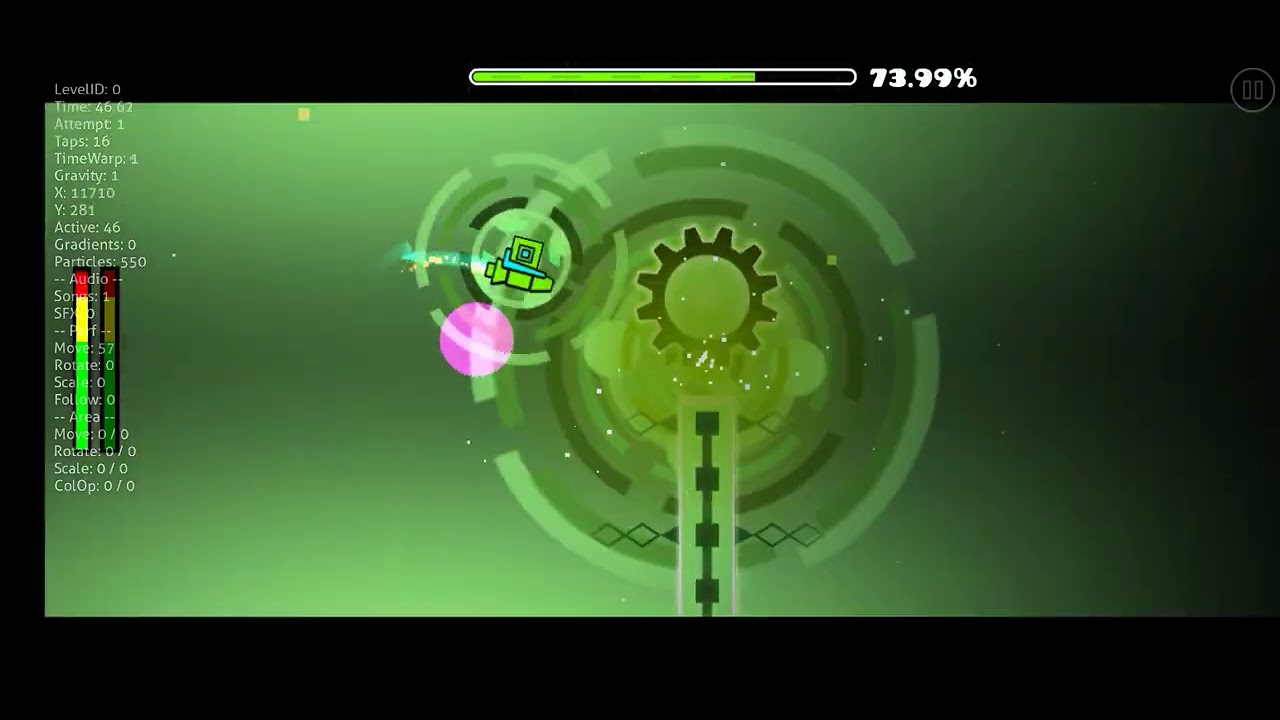 My first GD LvL, 100 Objects Prev 1😅 - YouTube