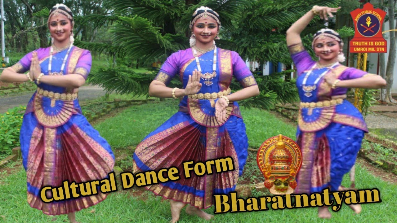 Bharatnatyam Magic at Red Horns Auditorium #APS Umroi! - YouTube