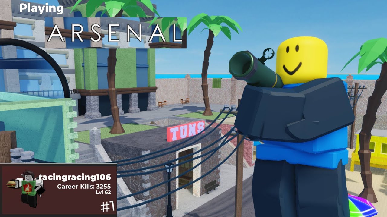 Commiting Arson in Roblox (Arsenal) - YouTube