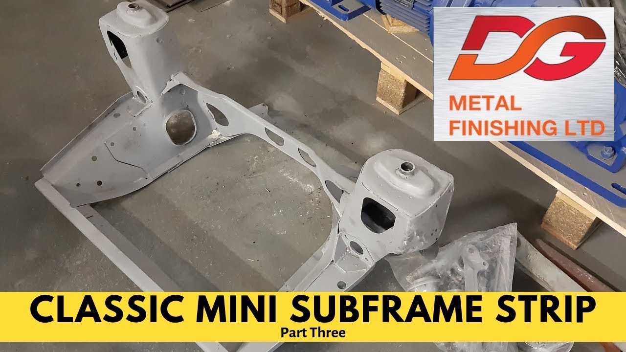 Classic Mini Front Subframe Stripdown Part 3 - YouTube