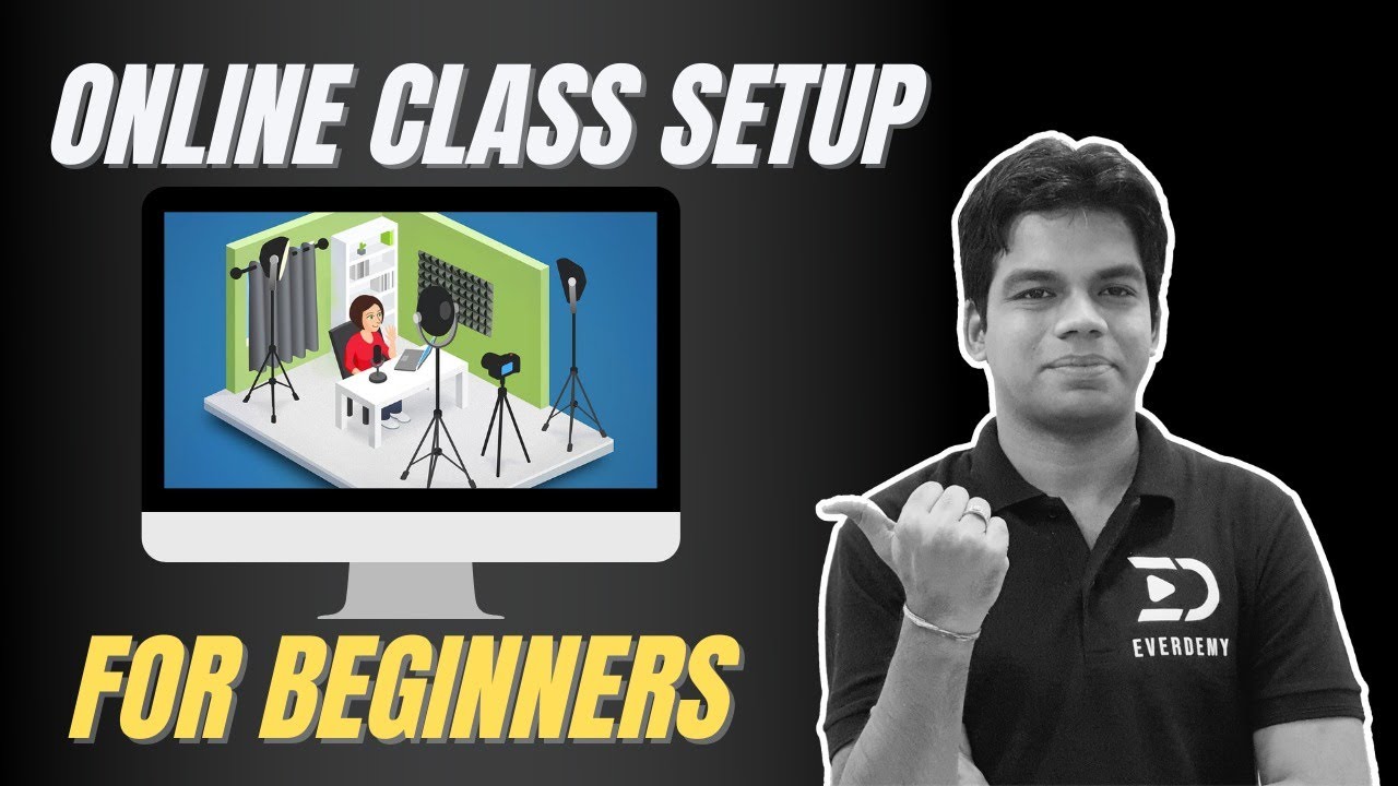 Low cost online class setup|Gagan Laddha| Online class setup for ...