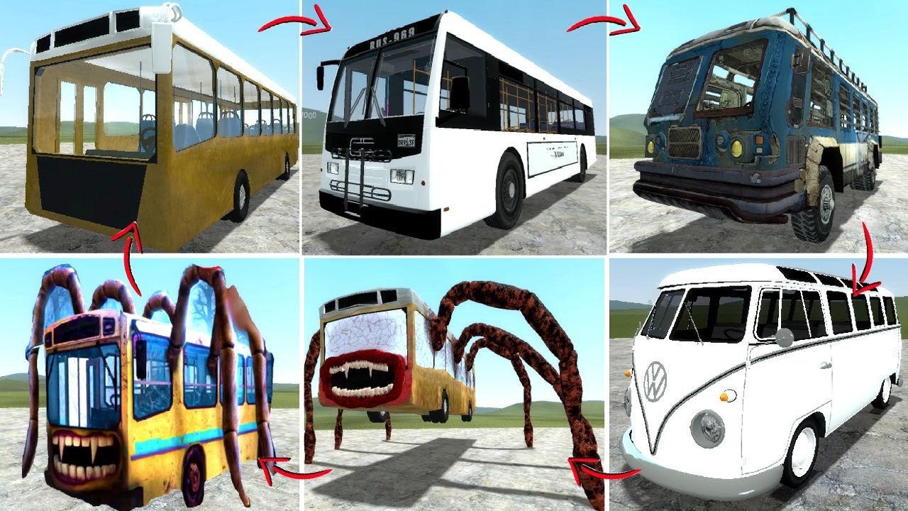 EVOLUTION ALL BUS EATER FAMILY: BUS, BUS-969, BUS EATER, CAR EATER, BUS ...