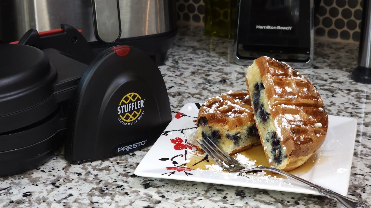 MAKE STUFFED WAFFLES at home with the Presto Stuffler. Seriously, its ...