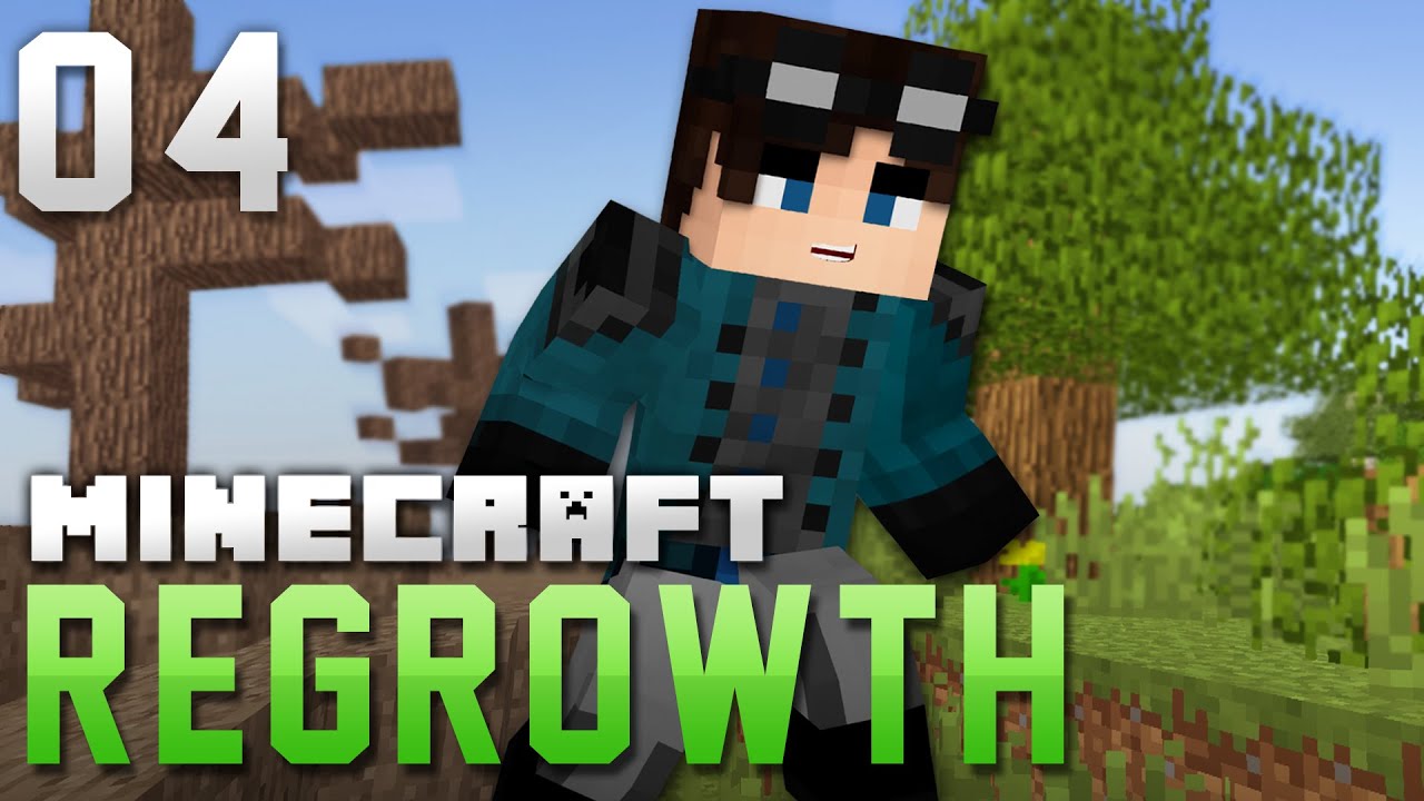 Minecraft Regrowth Modpack | OUT MURDERING MOBS! | Ep 4 (Minecraft FTB ...