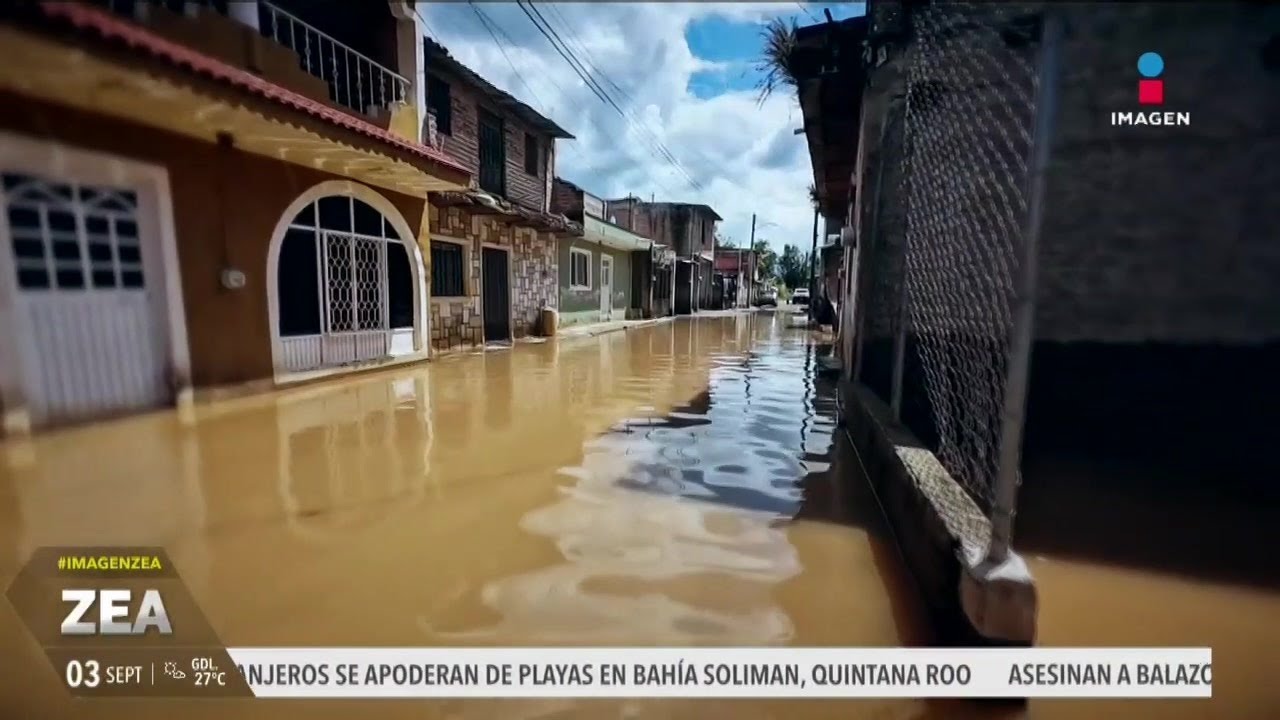 Ocotlán se encuentra bajo el agua tras desbordamiento del Río Zula ...