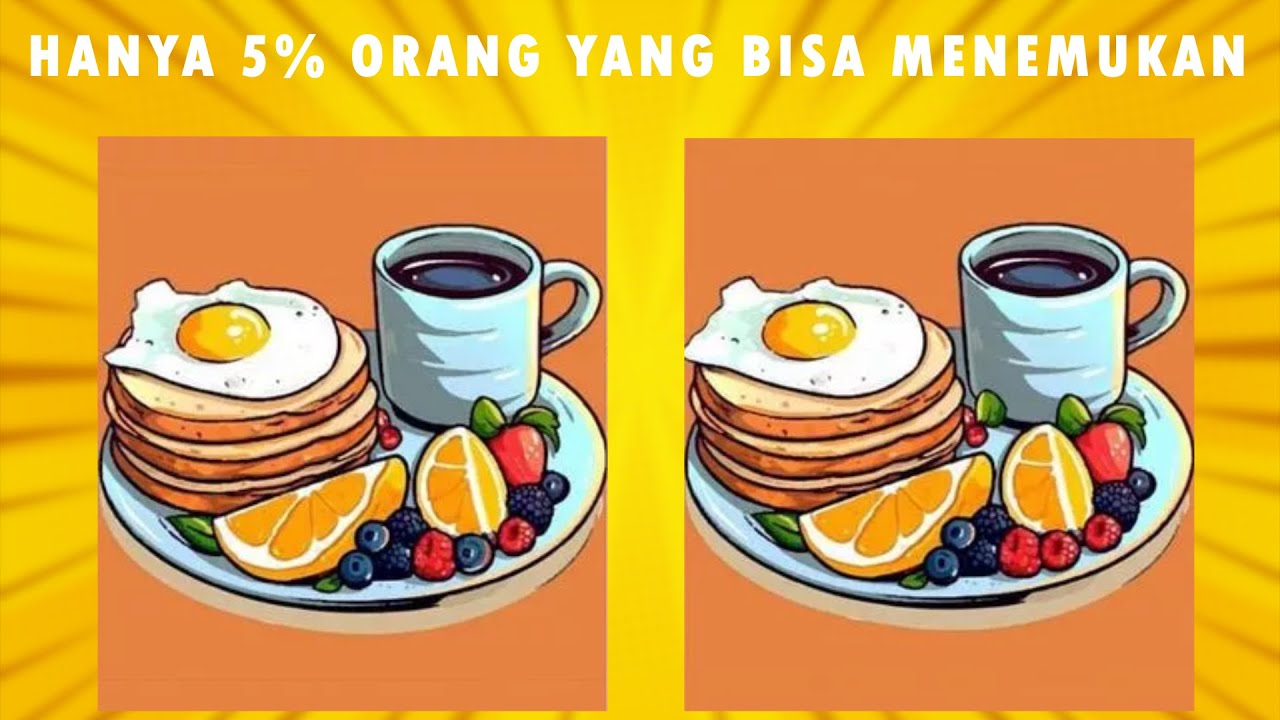 HANYA IQ DI ATAS RATA-RATA YANG BISA - CARI 3 PERBEDAAN 02 - YouTube