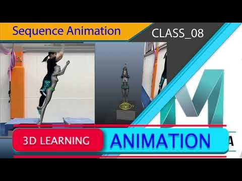 Sequence Animation # Blocking Animation Class_ 08 (3D LEARNING) - YouTube