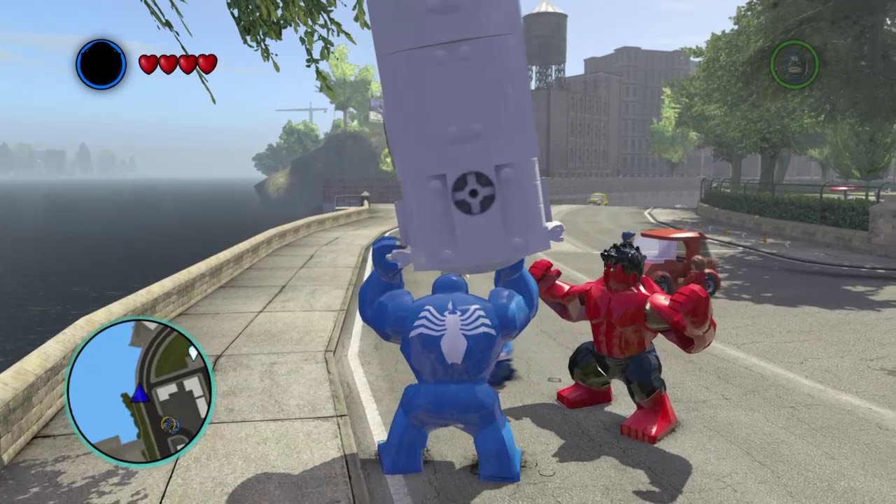 LEGO Marvel Superheroes Blue Venom vs. Red Hulk - YouTube