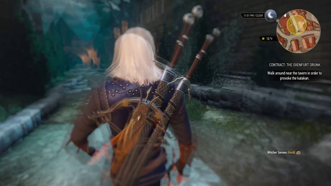The Witcher 3: Wild Hunt Katakan fight - YouTube