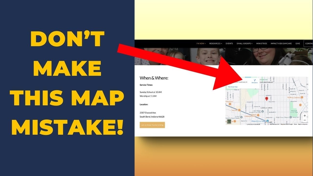You NEED A Map On Your Church Website. Here’s Why… - YouTube