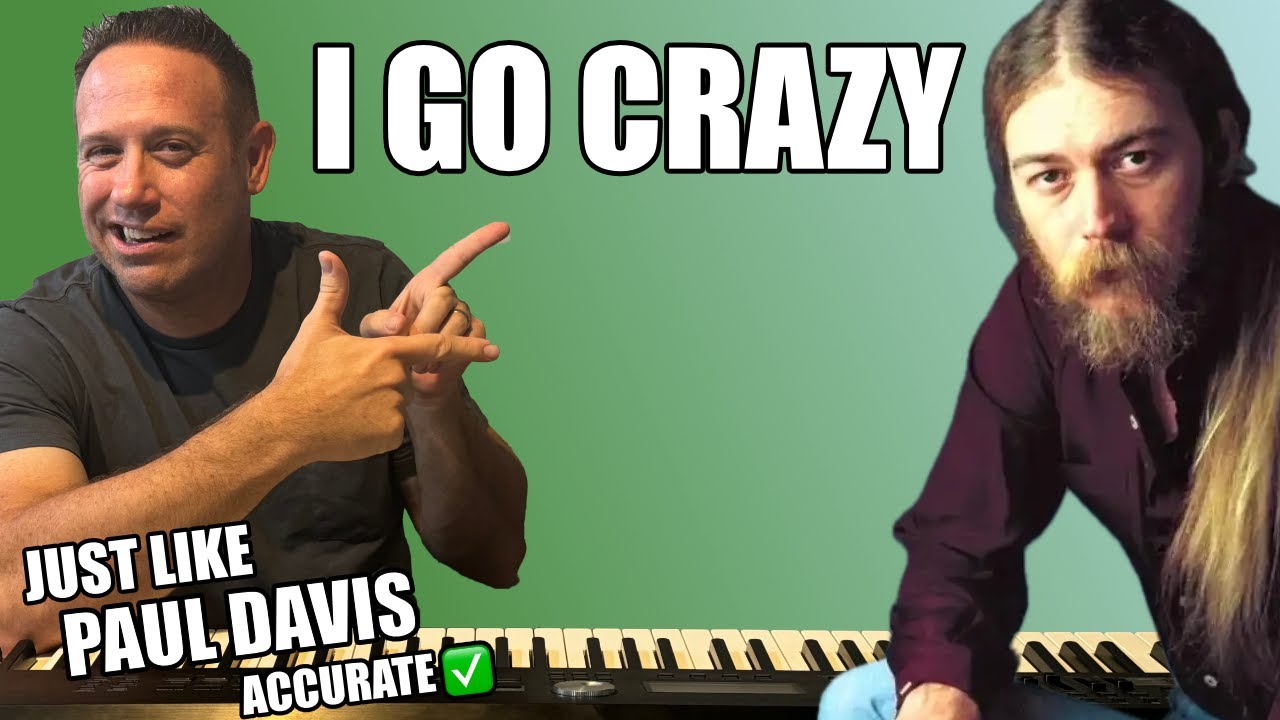 Learn To Play Piano | I Go Crazy - Paul Davis | Accurate Lesson | Easy ...
