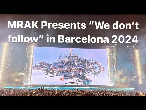 [FULL SET] MRAC Presents “ We Don’t Follow” in Offweek #Barcelona 2024 ...