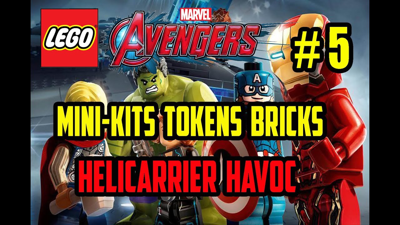 LEGO Marvel Avengers - Helicarrier Havoc - Mini Kits Tokens Bricks ...