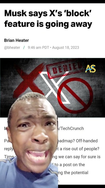 Musk reveals shocking news about Twitter X block feature - YouTube
