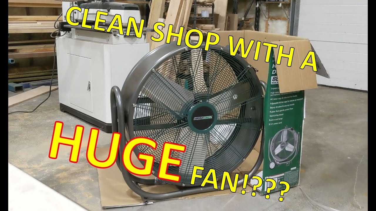 Can you clean and blow out your shop with a large high volume ...