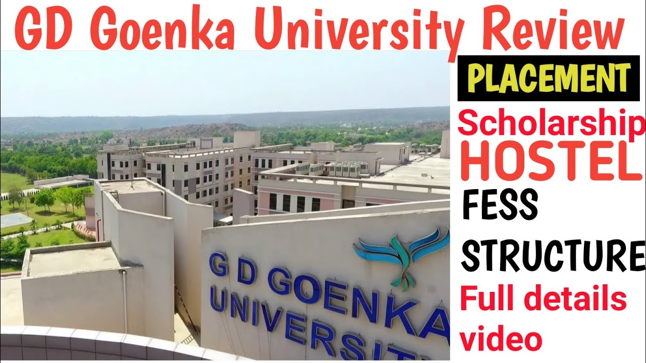 GD Goenka UniversityGurgaon | Campus Tour Review courses Placement Best ...