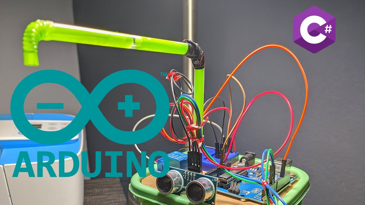 Dispensador De Gel Automático | C# | IDE Arduino | Demostración de su ...