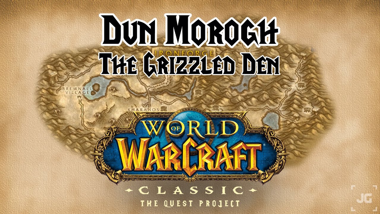 World of Warcraft: Classic - Dun Morogh - The Grizzled Den - YouTube