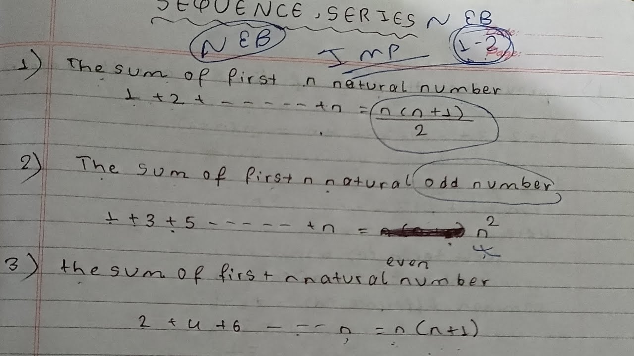 Sequence and Series class 12 part -1 ️🥰#maths #viralvideo #education # ...