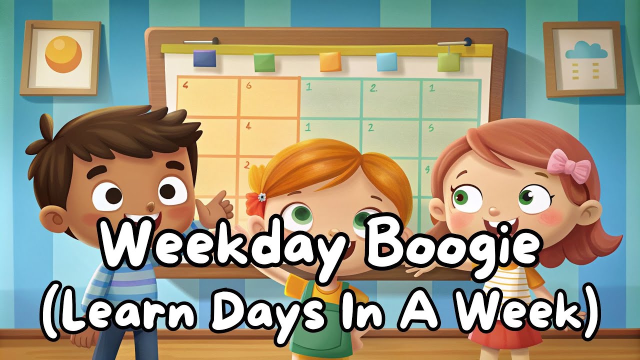Weekday Boogie - Song with vocals (Kids Songs, Days of the Week Songs ...
