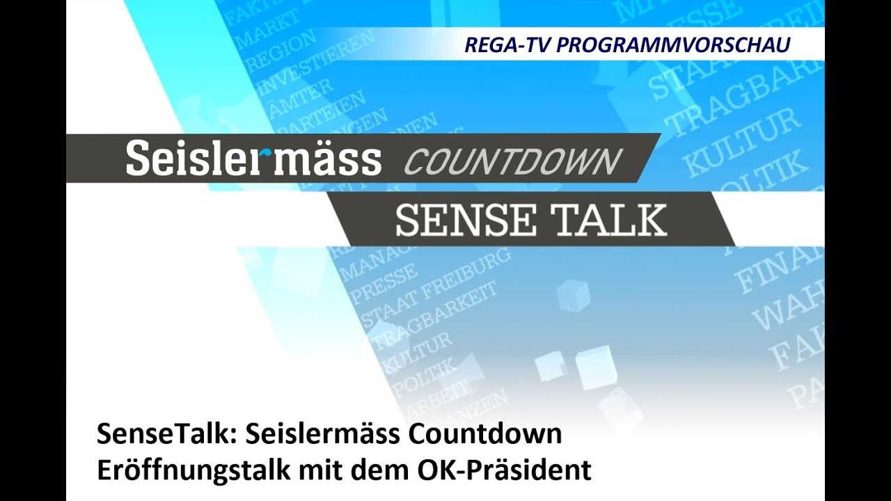 SenseTalk: Seisler Mäss 2025 Countdown (Folge 1) / Nicolas Bürgisser ...