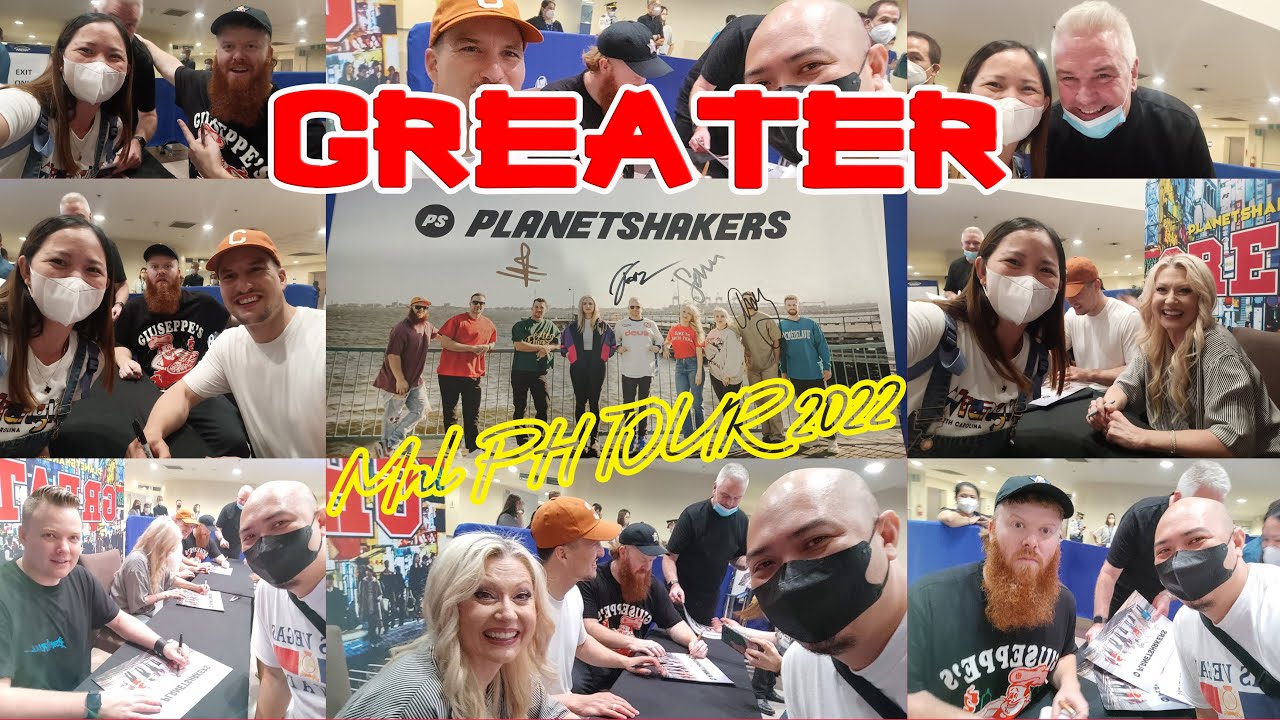 PLANETSHAKERS Greater Album Tour | LIVE in Manila Ph 2022 - YouTube
