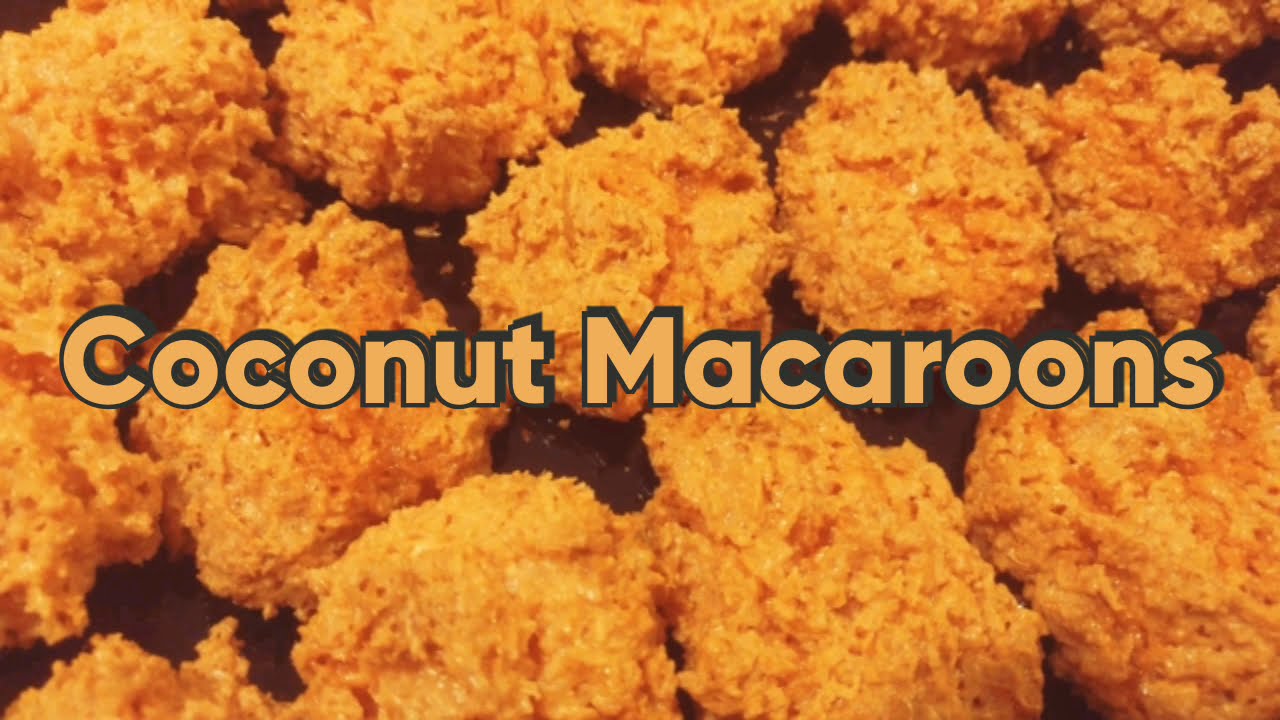 Coconut Macaroons (Original bakery recipe) - YouTube