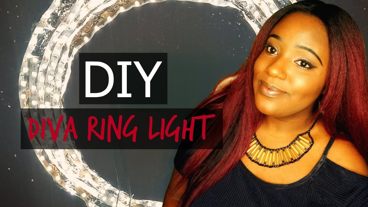 DIY Diva Ring Light | Under £20 - YouTube