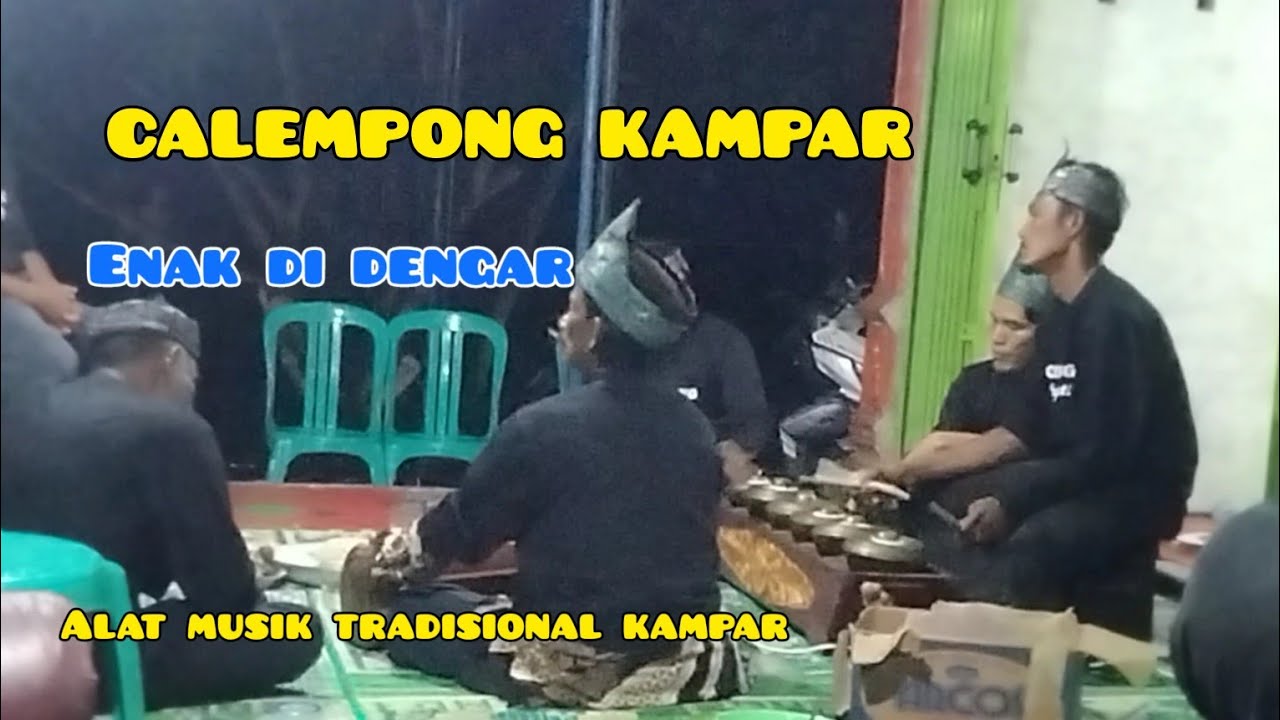 CALEMPONG BANGKINANG KAMPAR RIAU #traditional - YouTube