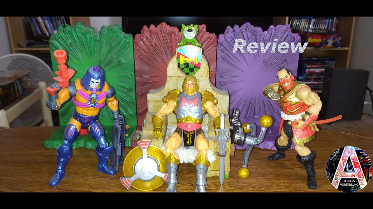 Review: MotU Masterverse New Eternia Flying Fists Heman - YouTube