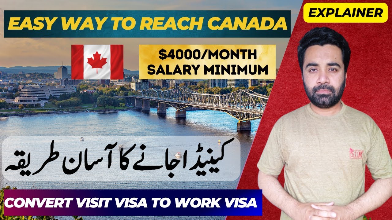 Visitor Visa To Work Permit In Canada | Easy Way To Go To Canada - YouTube