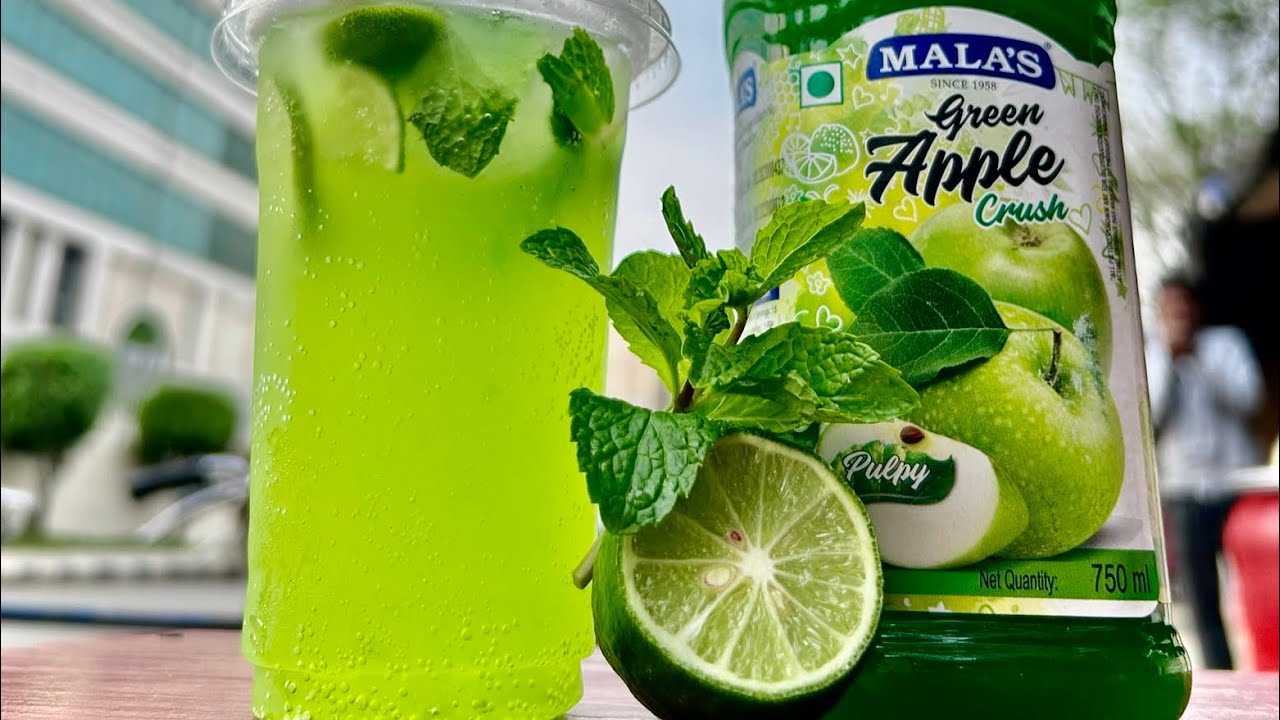 Green apple Mojito || Recipe || With Me - YouTube