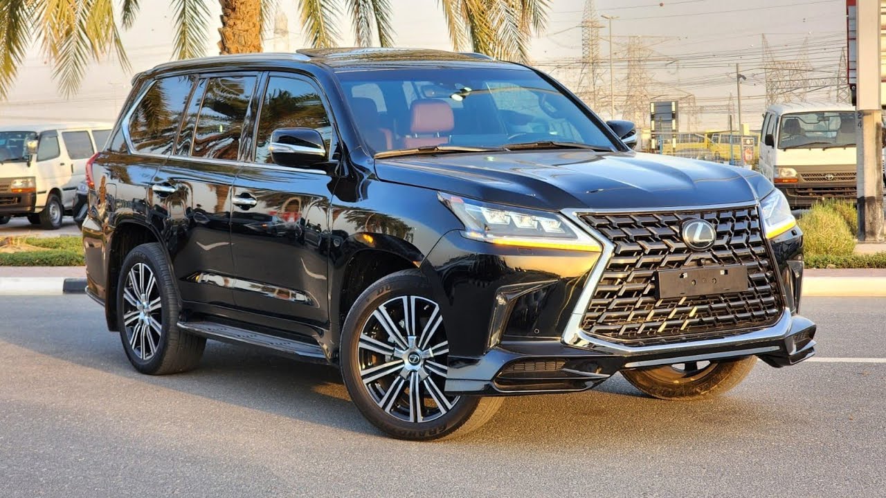 Lexus LX 570 Black color 2020 Model Left Hand Drive Full loaded - YouTube