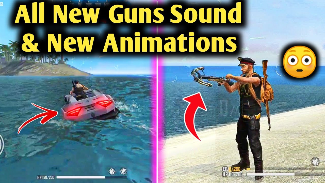 Free Fire MAX - All New Guns Sound and New Animations. - YouTube