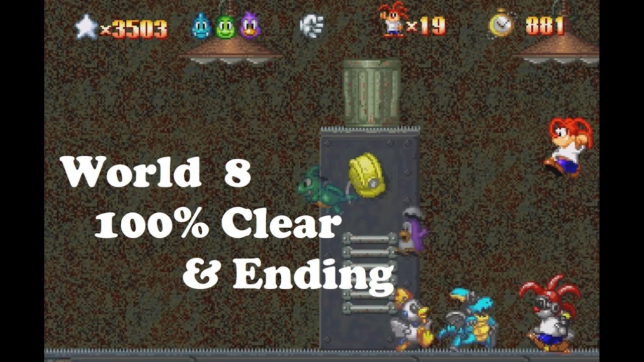 Hermie Hopperhead: Scrap Panic ( World 8, 100% Cleared, & Ending ) - YouTube
