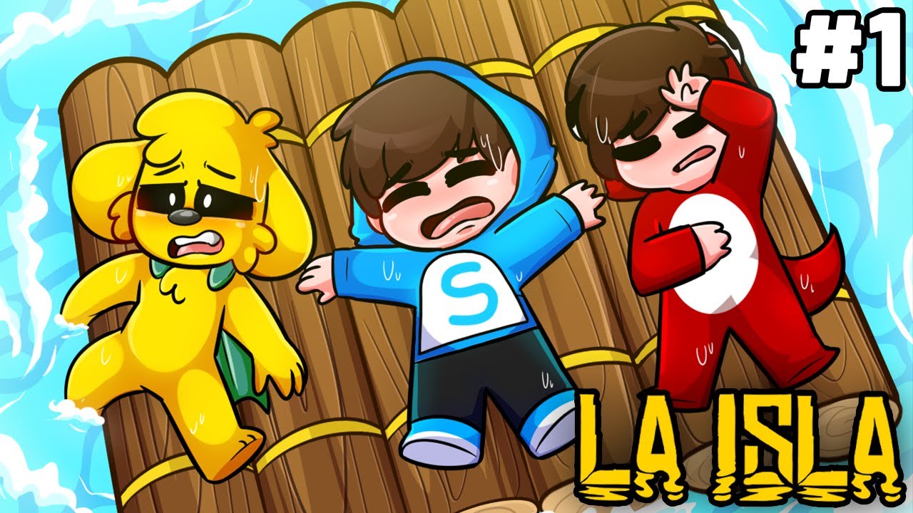 ¡ESTAMOS PERDIDOS EN MEDIO DEL OCÉANO! ⚠😭 LA ISLA #1 [Serie ARK ...