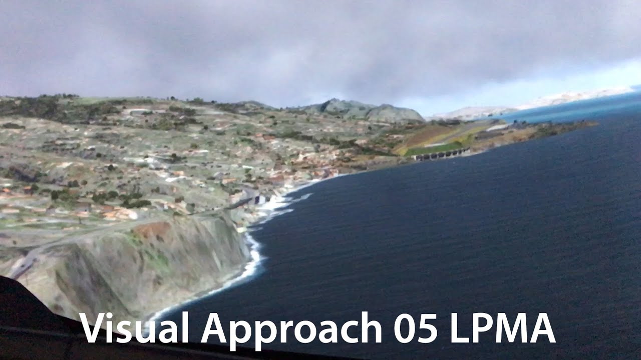 Visual Approach 05 Madeira (LPMA) - YouTube