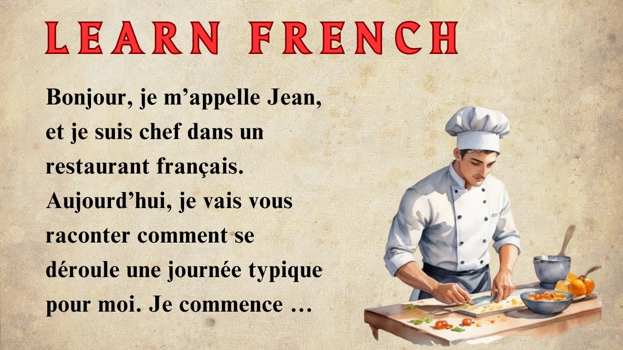 Learn French with a simple story for Beginners (A1-A2) | Perfect Your ...