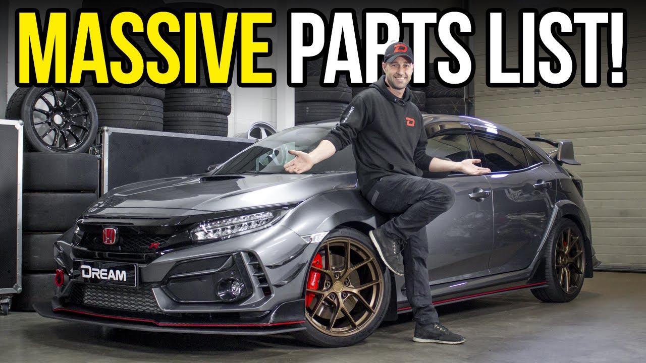So Many Track Focused Upgrades! (FK8 Honda Civic Type R) | Dream ...