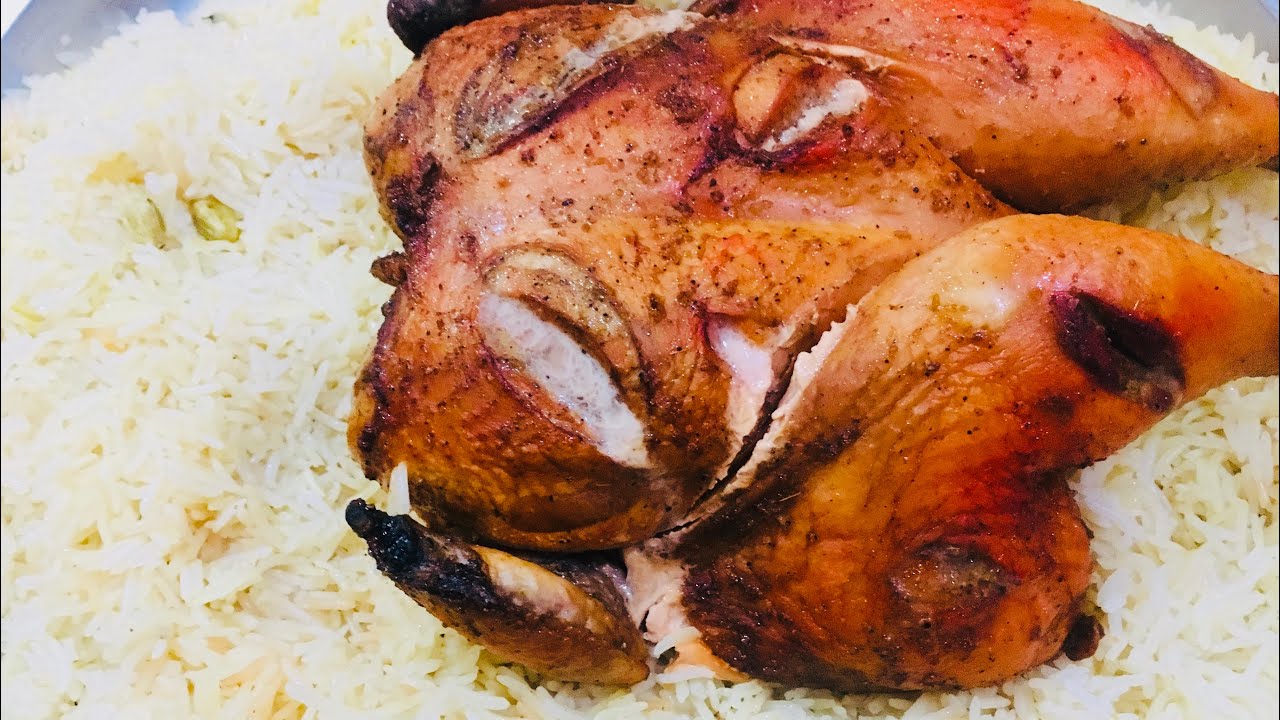 Chicken mandhi/ ഈസിയായി ഓവനിൽ ഒരു മന്തി / ഈസി മന്തി - YouTube