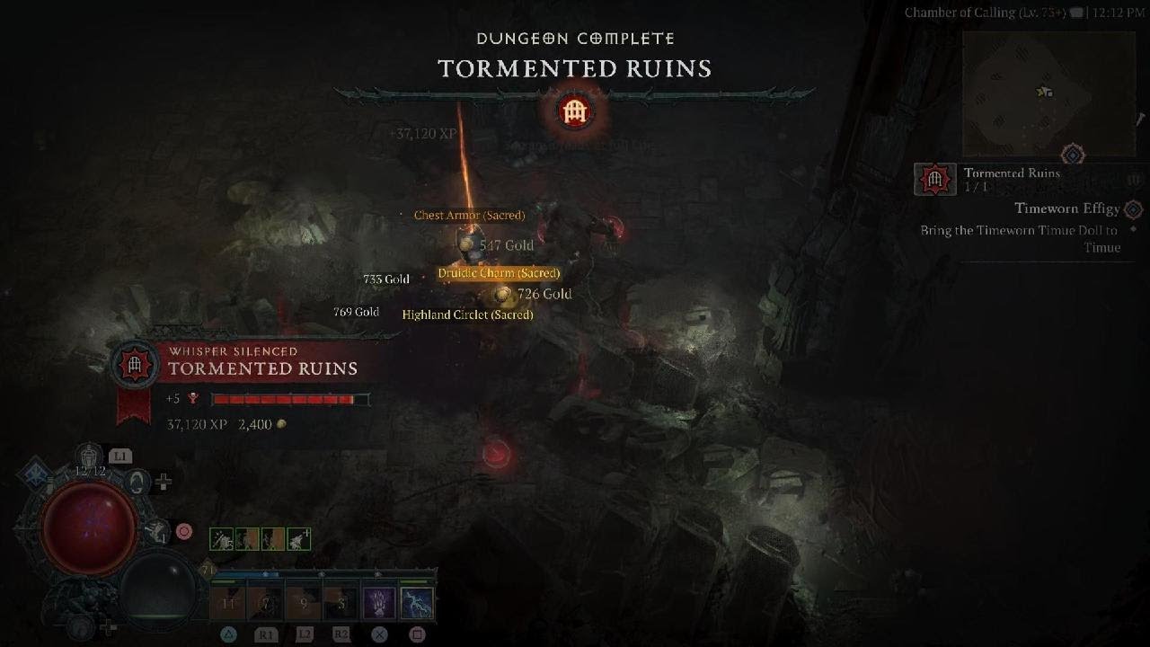 Diablo IV: Tormented Ruins Boss in 60 Seconds [Druid] (Torment) - YouTube