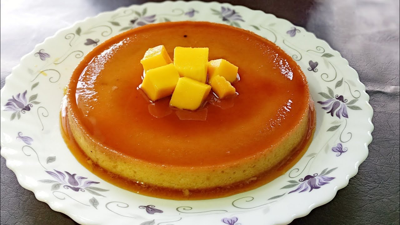 Mango Pudding Recipe || Caramel Mango Pudding Recipe|| ম্যাংগো পুডিং ...