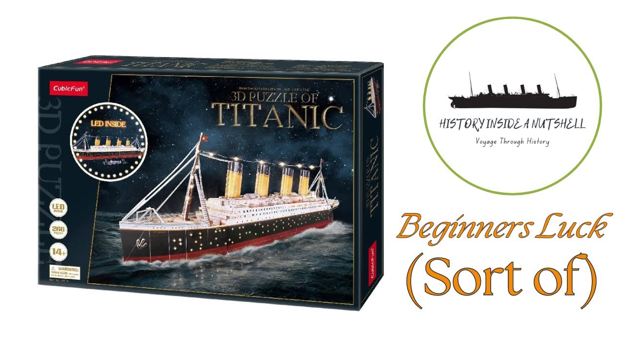 Building Titanic 3D Puzzle Model - YouTube