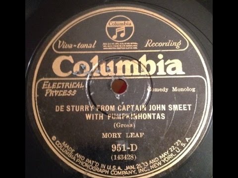 Mory Leaf "De Sturry From Captain John Smeet With Pumpkinhontas" on ...